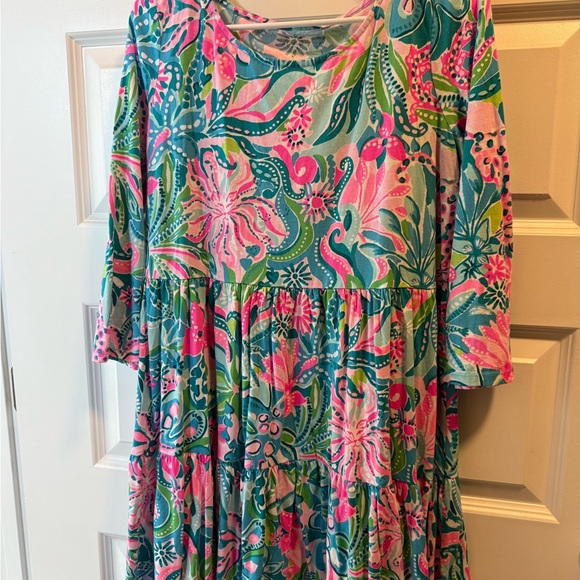 Lilly Pulitzer | Dresses | Lilly Pulitzer Pastel Floral Dress | Poshmark